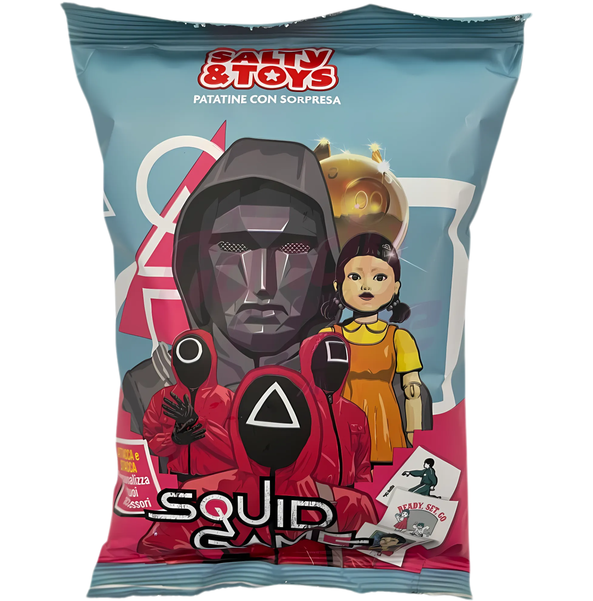 Squid Game Salted Potato Chips 30g – The Candy Empire